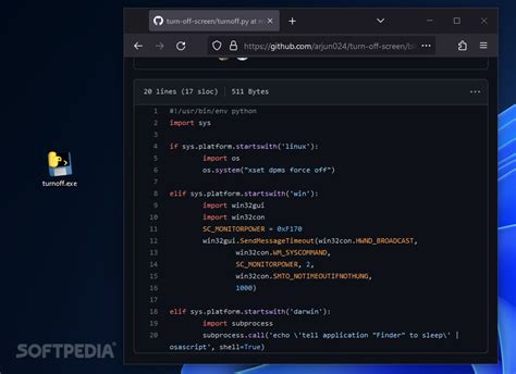 Turn Off Screen Download Softpedia