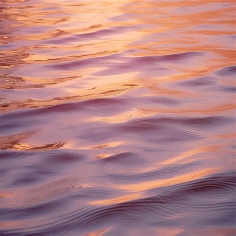 Premium Photo Water Ripples With The Sky Reflecting On The Surface