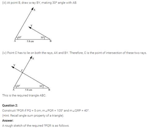 Ncert Solutions For Class 7 Maths Practical Geometry Ex 10 4