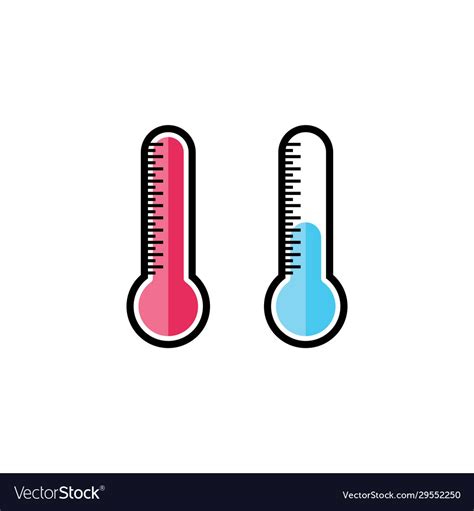 Thermometer Icon Royalty Free Vector Image Vectorstock