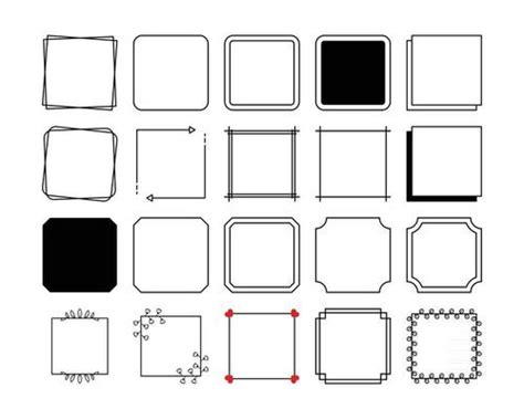 Square Border Vector Art Icons And Graphics For Free Download