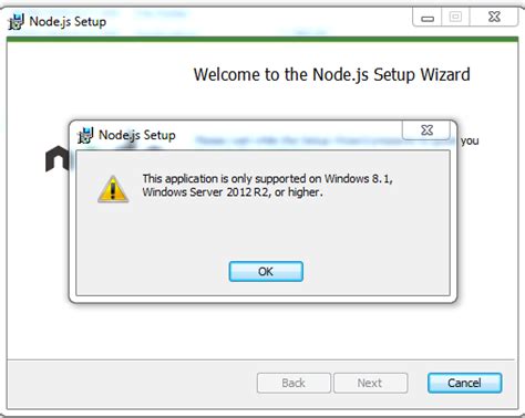 I Cant Install Nodejs On Windows 7 Stack Overflow