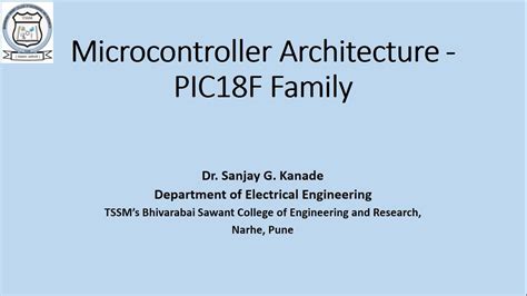 Lecture 1 Pic18f Architecture Youtube