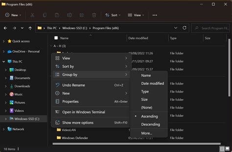 Solved How To Disable Group By Folder View In Windows 1011