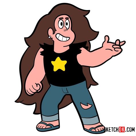 How To Draw Babe Greg Universe Steven Universe Sketchok Easy Drawing Guides