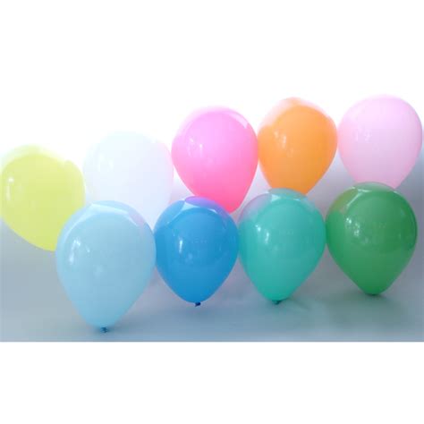 天然ゴム風船 100ヶセット～風船・バルーン・ヘリウム風船・ヘリウムガス・ヘリウムボンベ【イベント用品とパーティーグッズ】