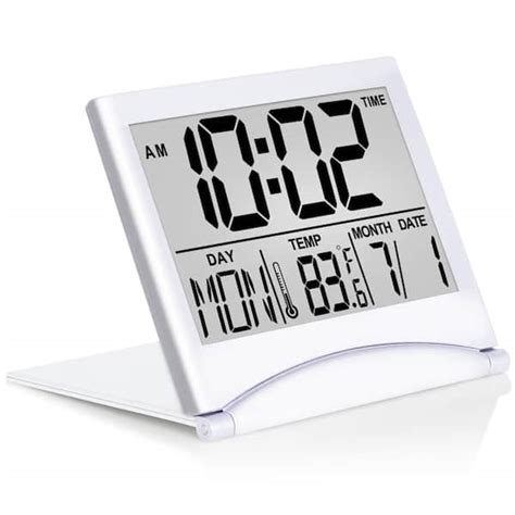 Foldable Digital Travel Alarm Clock With Calendar Nepal Ubuy