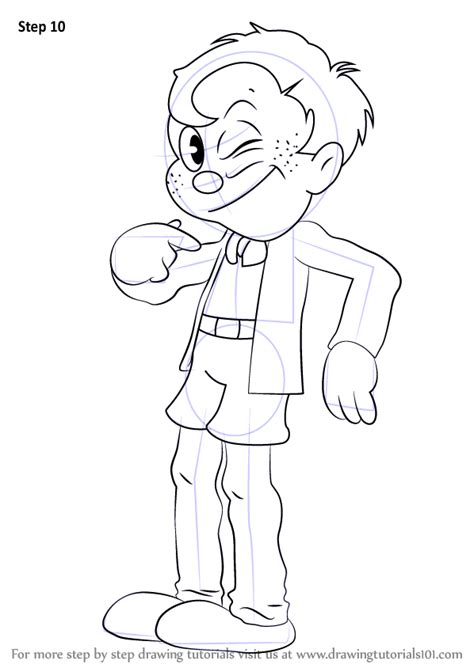 How To Draw Willie Whopper Willie Whopper Step By Step DrawingTutorials101 Com