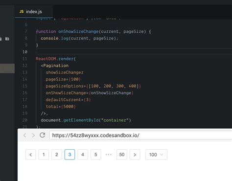 Pagination的bug Issue ant design ant design GitHub