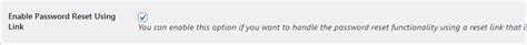 Password Reset Function The Reset Notification Email Customization Membership Plugin