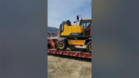 신차 볼보140e 회전링크 스마트집게 Youtube