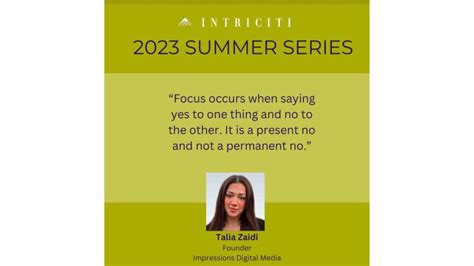 Talia Zaidi Posted On Linkedin