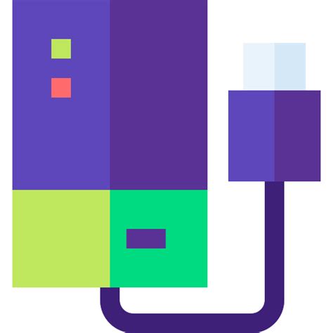 Hard Disk Basic Straight Flat Icon