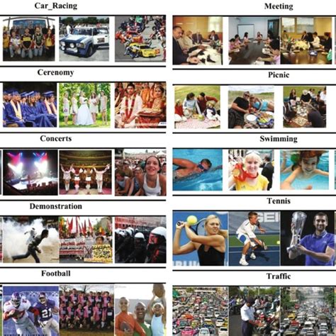 Examples Of Images From The Data Set For Classifier Training