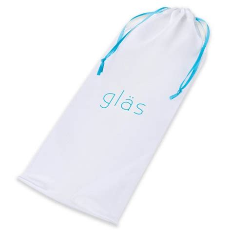 Glas 12 5 Girthy Double Sided Dong With Anal Bead Grip Handle Sex Toy