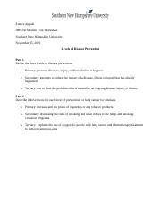 IHP Module Four Worksheet Docx Eunice Appiah IHP Module Four Worksheet Southern New