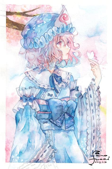 Sano Naoi Saigyouji Yuyuko Touhou Commentary Request Highres
