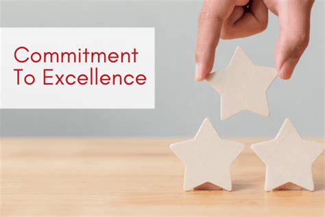 Commitment To Excellence