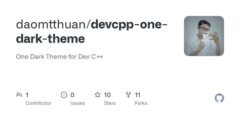 GitHub Daomtthuan Devcpp One Dark Theme One Dark Theme For Dev C