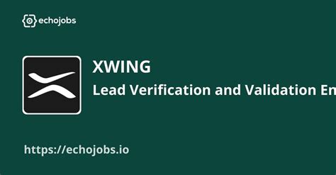 Xwing Is Hiring Lead Verification And Validation Engineer Usd 130k