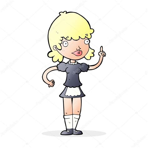 Ilustrasi Kartun Dari Pembantu Vektor Stok Oleh ©lineartestpilot 101912330