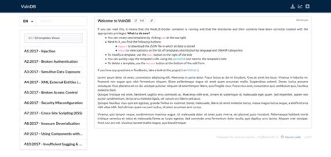 Github Vonkrafftvulndb Docker Simple Javascript Application To