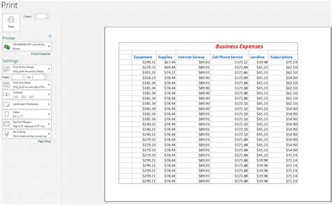 How To Print From Microsoft Excel And Avoid Printing Problems
