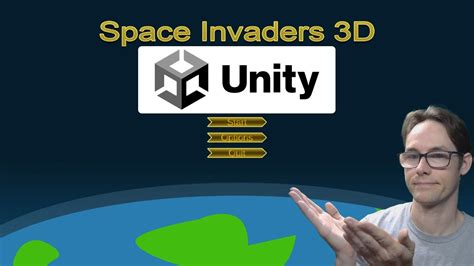 Unity Space Invaders 3d Part 1 Game Setup Youtube