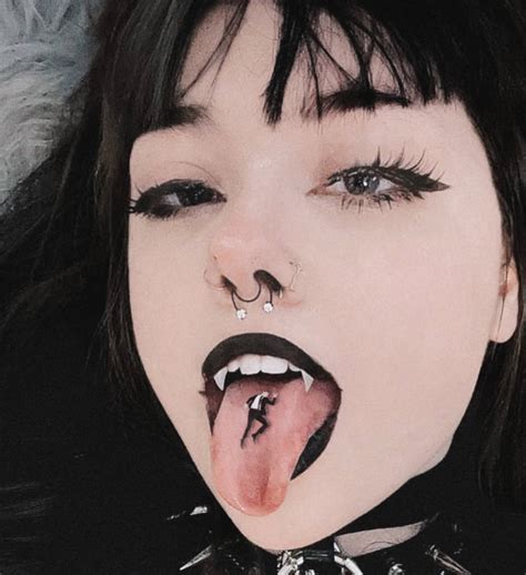 On Her Tongue By Ejdnam On Deviantart