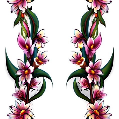Download Floral Tattoo Pattern Png 34