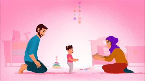 موشن گرافیک قدم به قدم به مناسبت روز دختر