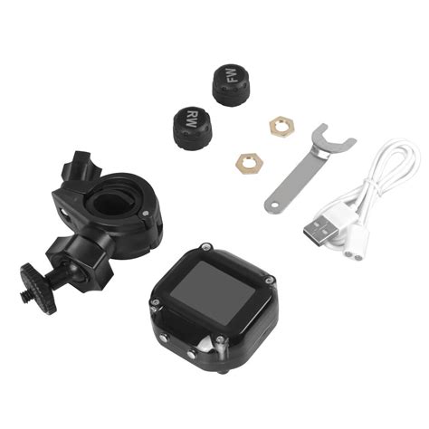 Motorcycle Tpms Motor Tire Pressure Tyre Temperatu Vicedeal