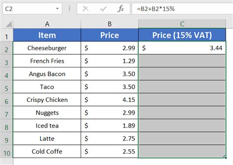 9 Ways To Copy Formula Down In Excel Without Dragging Excelgraduate