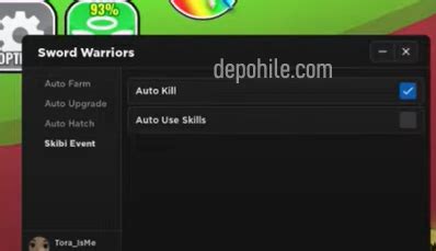 Roblox Sword Warriors Script Farm Kill aura Hilesi İndir