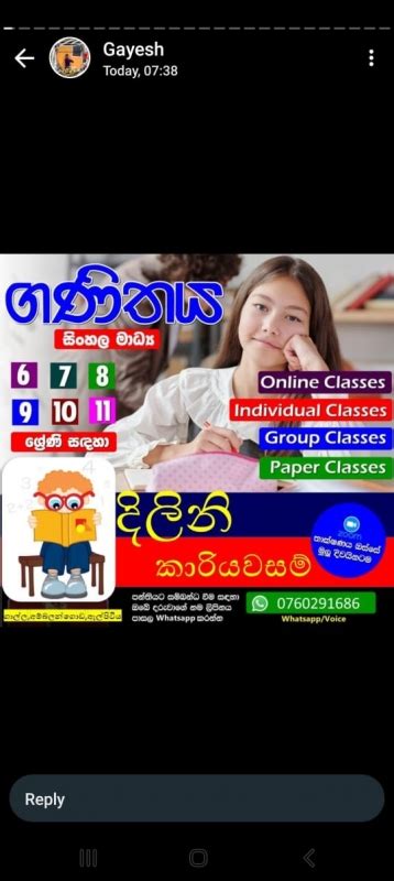 Theory Revision And Paper Classsinhala Medium Mathematics Ol Grade 6 11 Galle