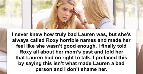 Aunt Tells Pregnant Niece About Mom S Wild Past After She Gets Kicked Out Of House