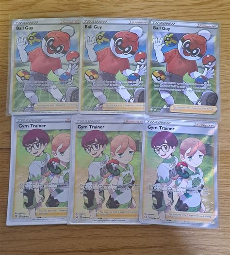 Ball Guy Gym Trainer Shining Fates Full Art Fa Trainer Pokemon Pokémon