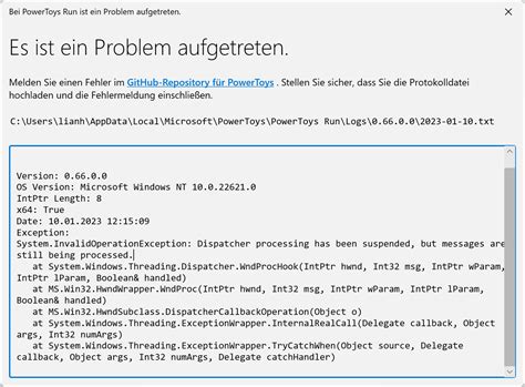 powertoys run crashed · issue 23251 · microsoft powertoys · github