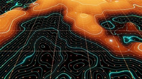 Premium Photo Topographic Map Background Concept Contour Topology Map Visualization Of Abstract