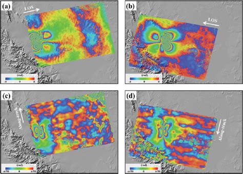 Wrapped Insar And Mai Interferograms From Envisat Asar Images A Download Scientific Diagram