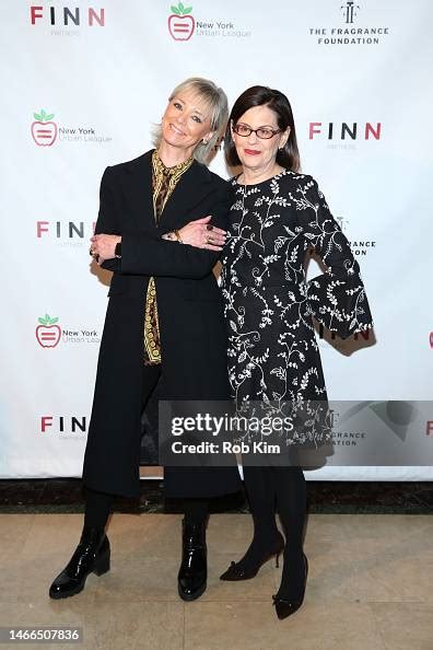 Avril Graham And Linda Levy Attend A Luncheon Hosted By The New York
