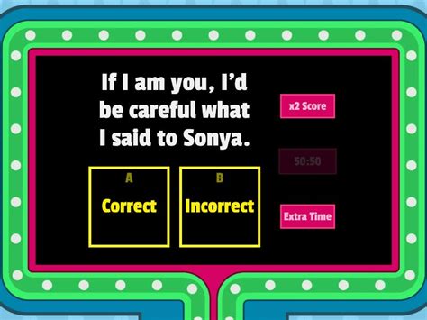 all 3 conditionals quiz with memes gameshow quiz