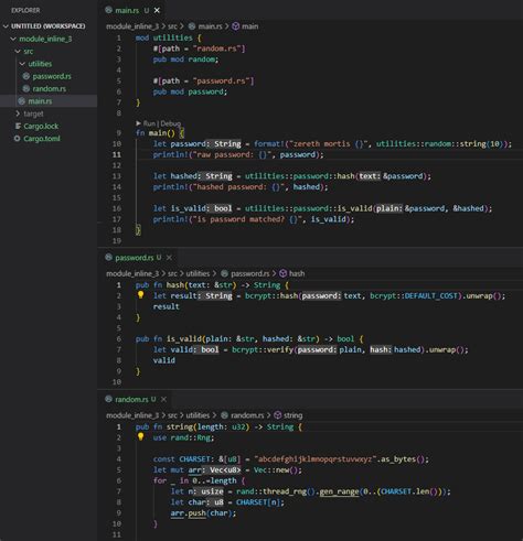 A21 Module System Inline Module Dasar Pemrograman Rust