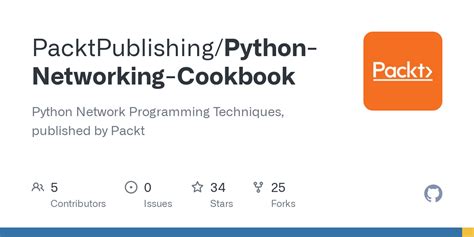 Github Packtpublishingpython Networking Cookbook Python Network Programming Techniques