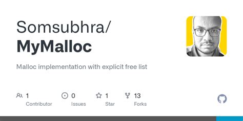 GitHub Somsubhra MyMalloc Malloc Implementation With Explicit Free List