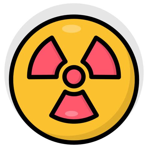 Radioactive Sign Symbol Nuclear Caution Icon Download On Iconfinder