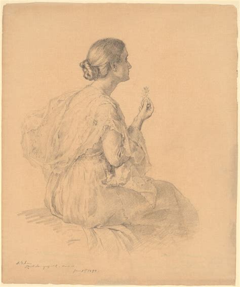 Elliott Daingerfield Portrait Of The Artists Wife 1898 Artsy