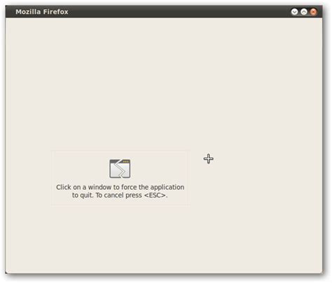Force Quit An Unresponsive Graphical Application In Ubuntu