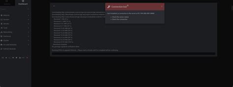 Upgrade To 1995 On Ubuntu And Debian Fails · Issue 1675 · Webminwebmin