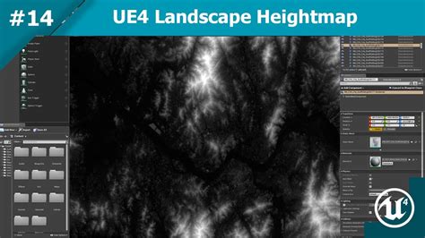 Ue4 Landscape Heightmap Youtube